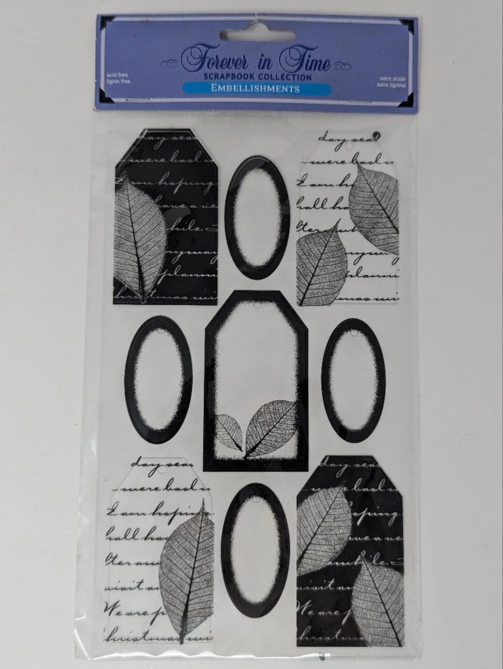Forever In Time | Office | Forever In Time Scrapbook Embellishment Tag ...